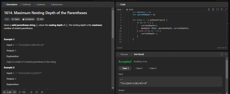 Sanjai Kumar V on LinkedIn: #codingjourney #leetcode #stack Sanjai Kumar V on LinkedIn: #codingjourney #leetcode #stack