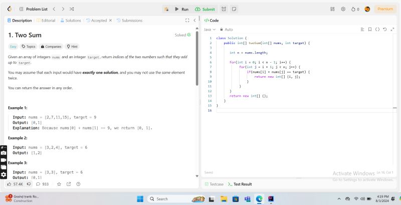 Vishal Pandey on LinkedIn: #leetcode #dsachallenge #codingjourney #day8 ... Vishal Pandey on LinkedIn: #leetcode #dsachallenge #codingjourney #day8 ...
