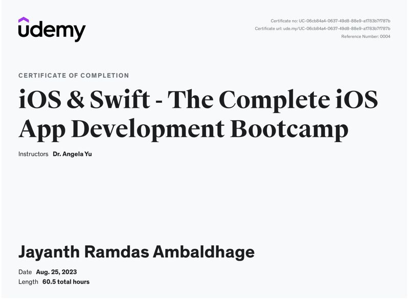 Jayanth Ramdas Ambaldhage on LinkedIn: #swift #swiftui # ... Jayanth Ramdas Ambaldhage on LinkedIn: #swift #swiftui # ...