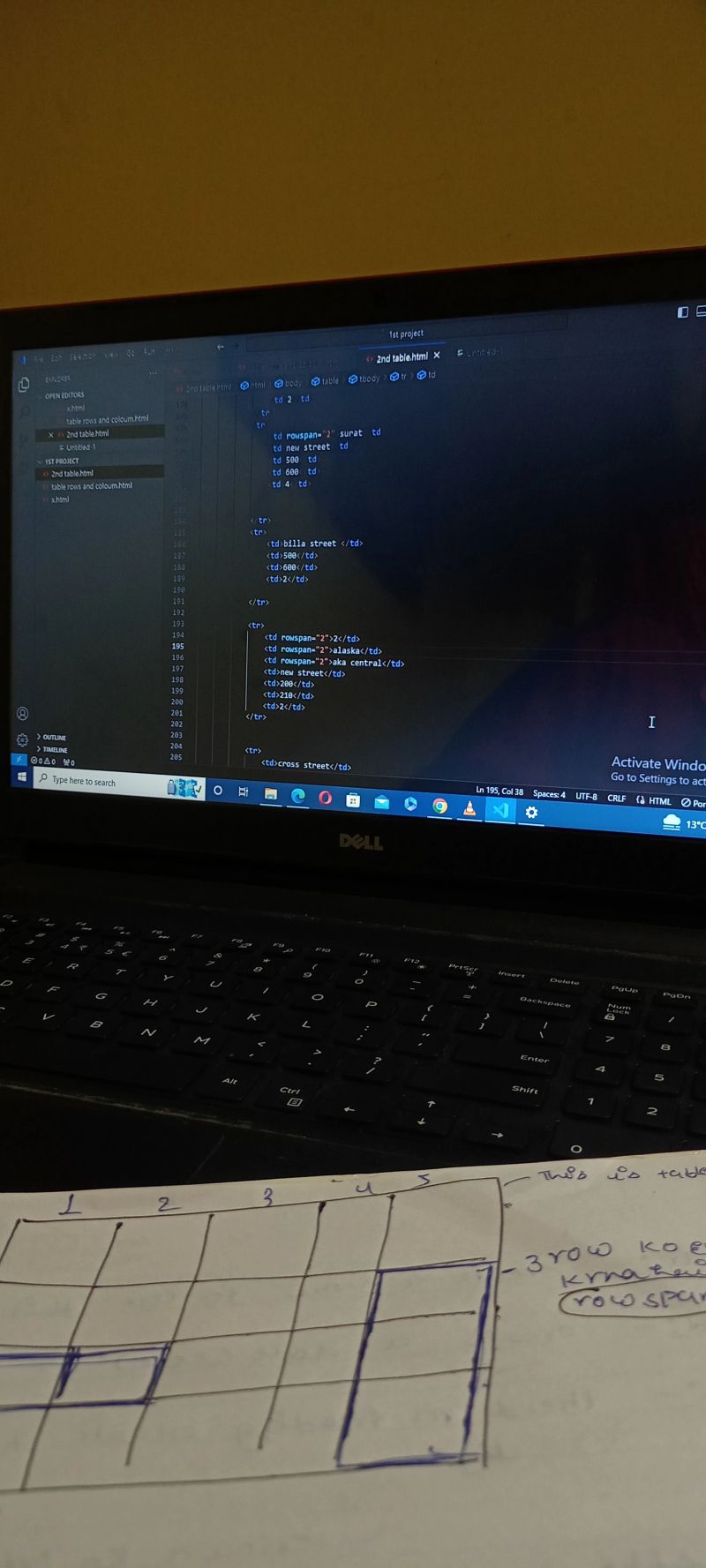 Tarun Kumar on LinkedIn: today, I created tables with HTML. Tarun Kumar on LinkedIn: today, I created tables with HTML.