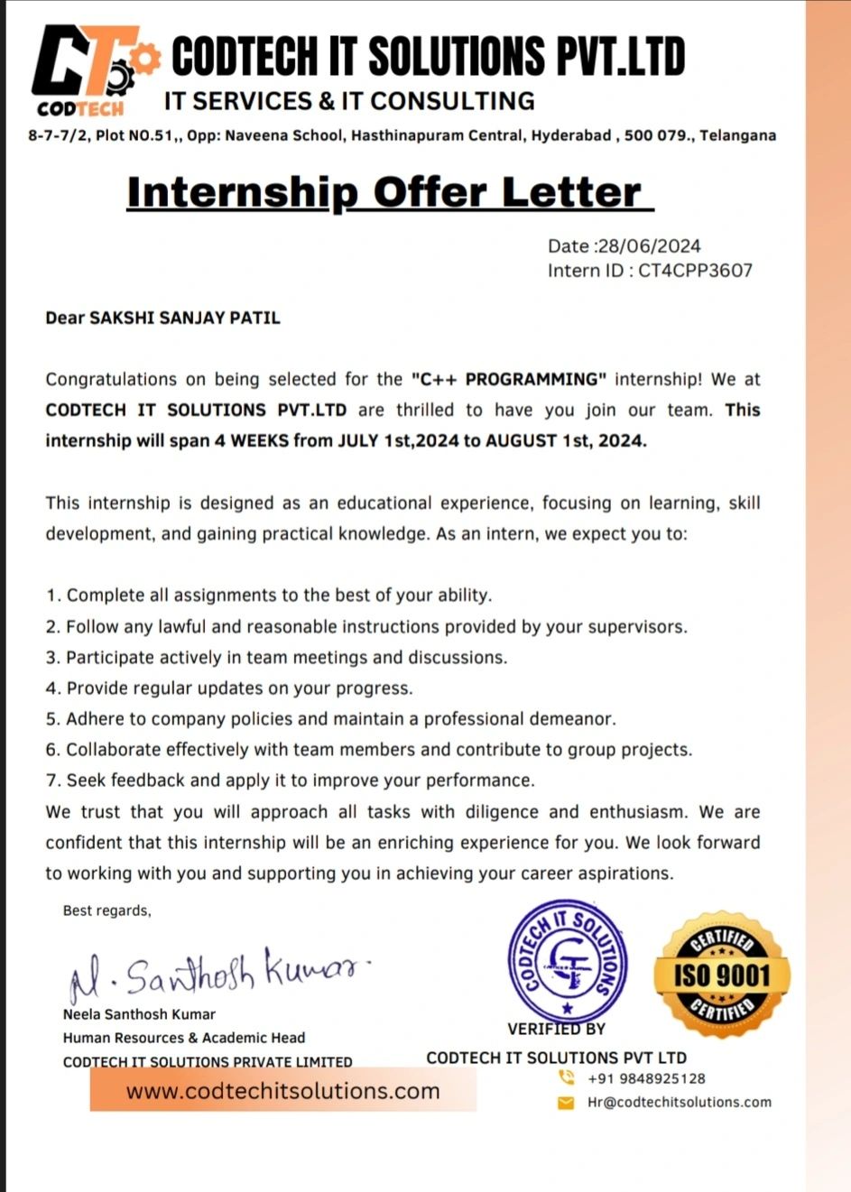 Sakshi Patil on LinkedIn: #c Sakshi Patil on LinkedIn: #c