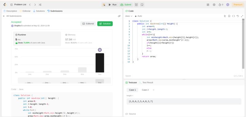 Shajitha S on LinkedIn: #leetcode #leetcodechallenge #problemsolving Shajitha S on LinkedIn: #leetcode #leetcodechallenge #problemsolving
