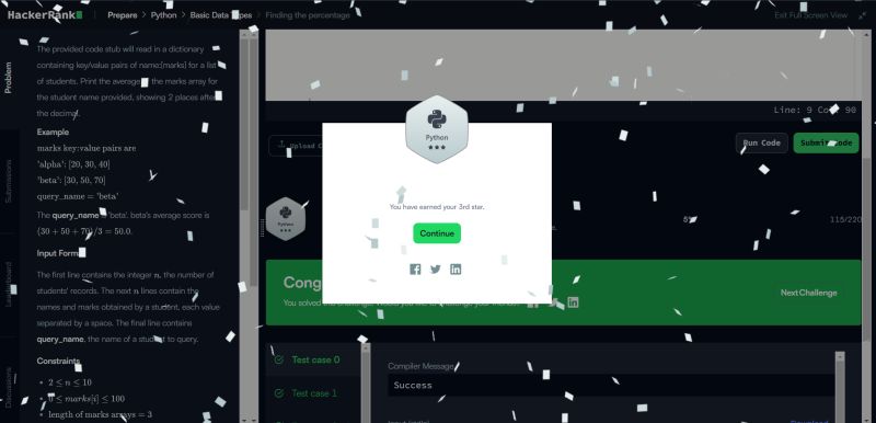 Harsh Raj on LinkedIn: #python #hackerrank Harsh Raj on LinkedIn: #python #hackerrank