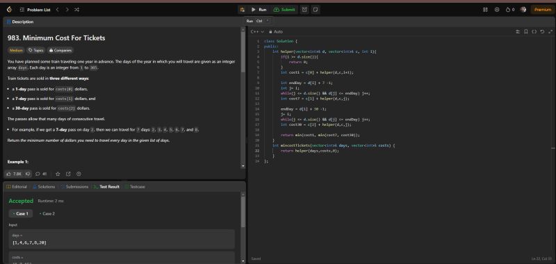 Robin Poonia on LinkedIn: #leetcode #dynamicprogramming #recursion # ... Robin Poonia on LinkedIn: #leetcode #dynamicprogramming #recursion # ...