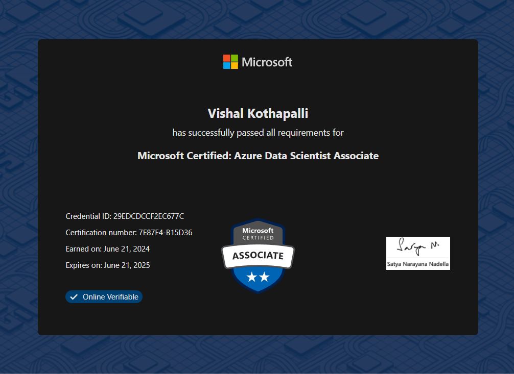 Vishal Kothapalli on LinkedIn: #azure #datascience #machinelearning # ... Vishal Kothapalli on LinkedIn: #azure #datascience #machinelearning # ...