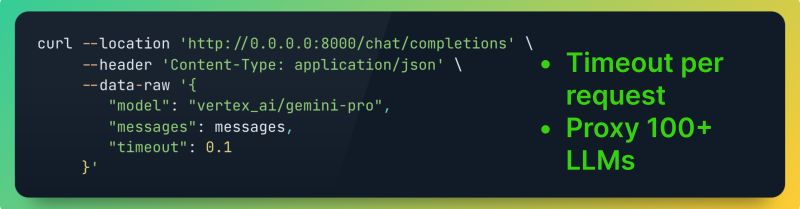 Ishaan Jaffer on LinkedIn: LiteLLM Proxy v1.16.8 โก๏ธ Call 100+ LLMs, Set ... Ishaan Jaffer on LinkedIn: LiteLLM Proxy v1.16.8 โก๏ธ Call 100+ LLMs, Set ...