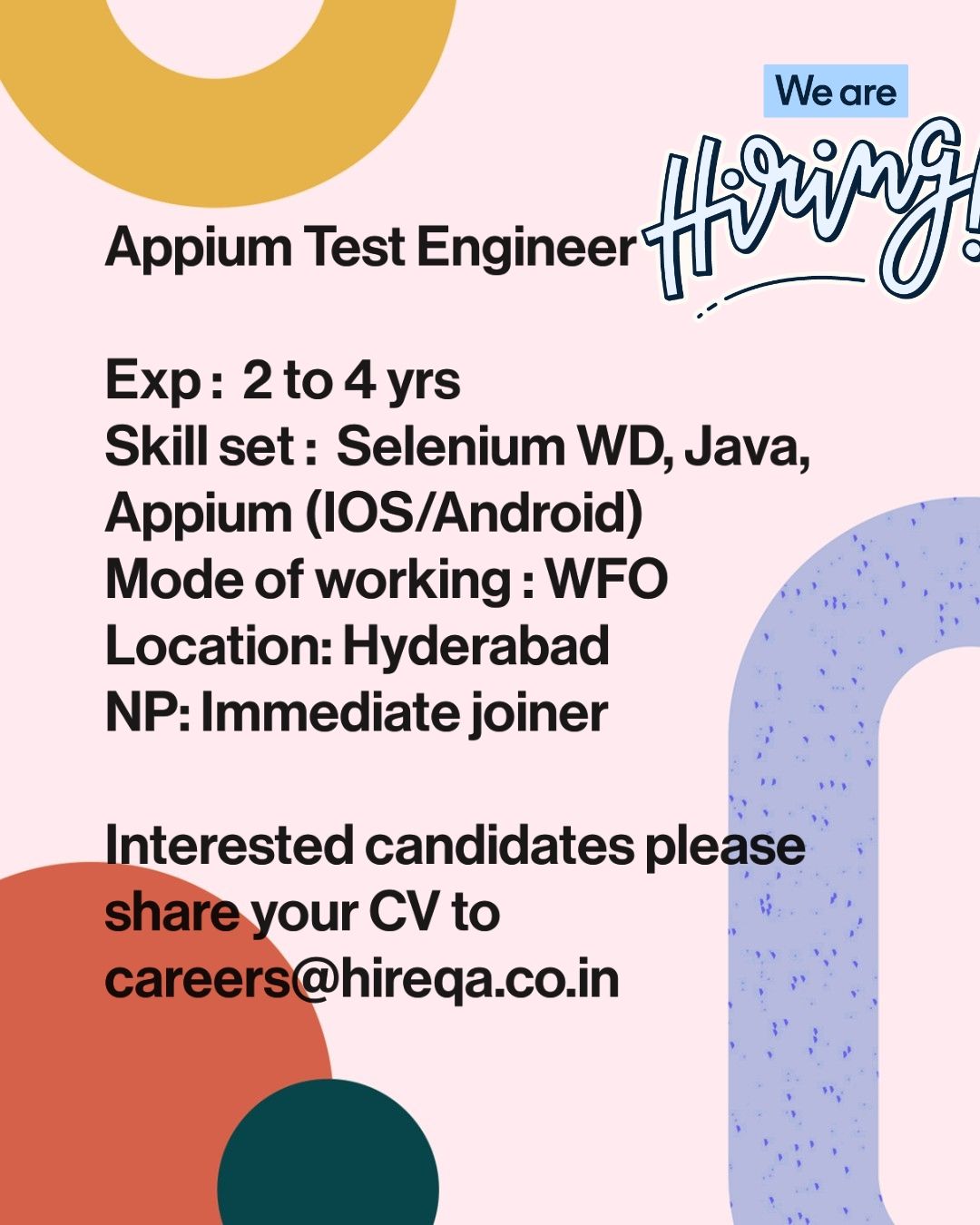 Swapna Nalla on LinkedIn: #automationtesting #java #mobileapp #appium # ... Swapna Nalla on LinkedIn: #automationtesting #java #mobileapp #appium # ...