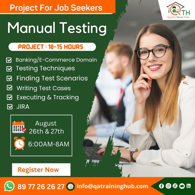 QATraining Hub Software IT Training on LinkedIn: #subbaraju # ... QATraining Hub Software IT Training on LinkedIn: #subbaraju # ...