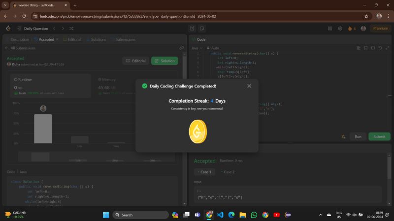 Ridha R on LinkedIn: #leetcode #coding #programming #java #techjourney ... Ridha R on LinkedIn: #leetcode #coding #programming #java #techjourney ...