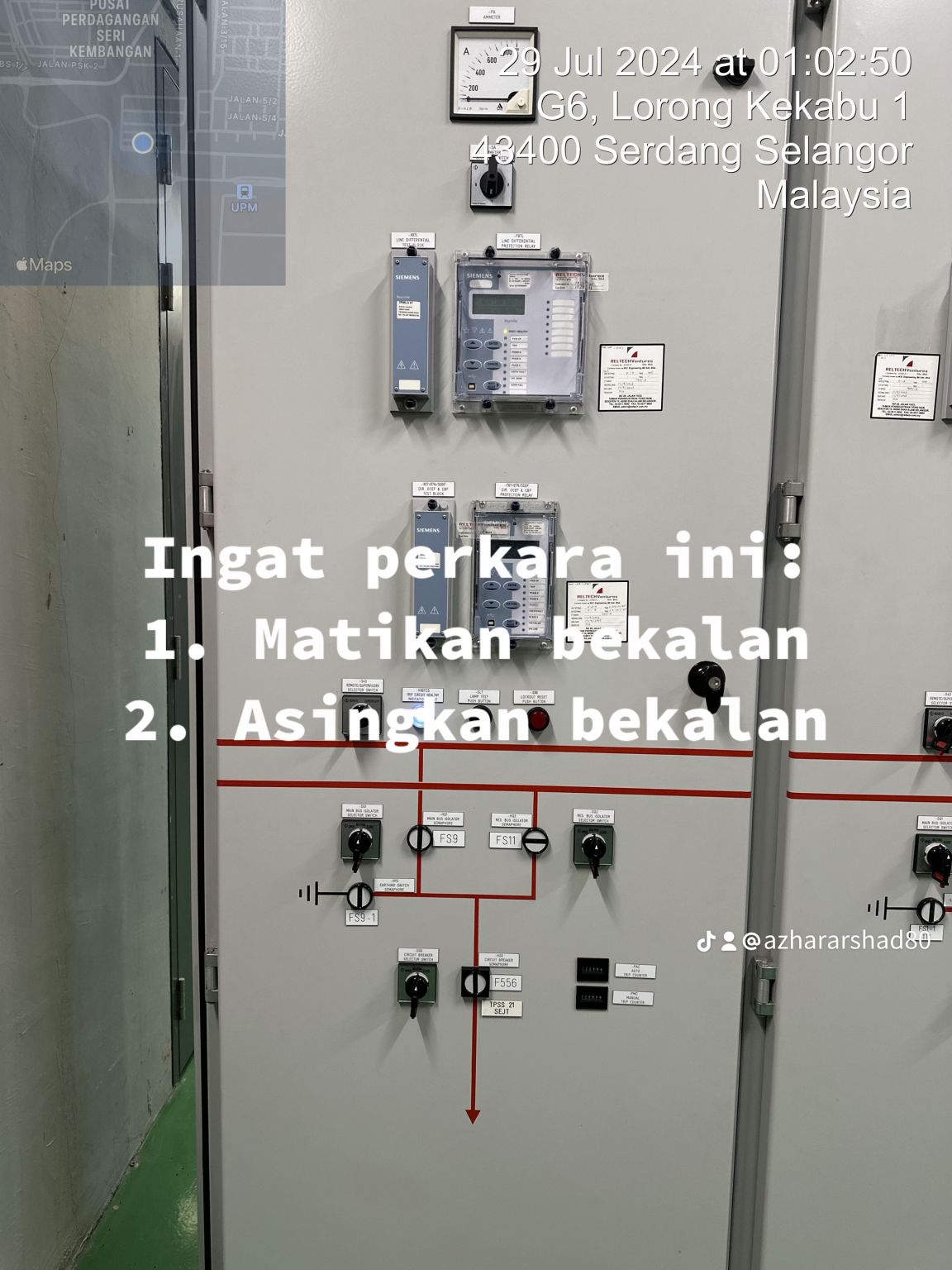 Tc. Mohd Azhar Mohd Arshad on LinkedIn: #demipoketterang #chargeman #33kv Tc. Mohd Azhar Mohd Arshad on LinkedIn: #demipoketterang #chargeman #33kv