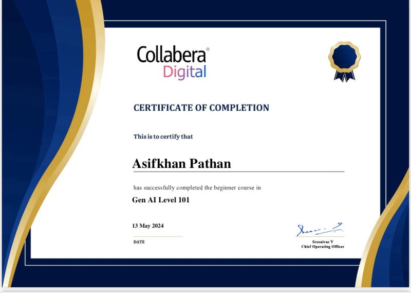 Asifkhan Pathan on LinkedIn: #ai #artificialintelligence #cognixia # ... Asifkhan Pathan on LinkedIn: #ai #artificialintelligence #cognixia # ...