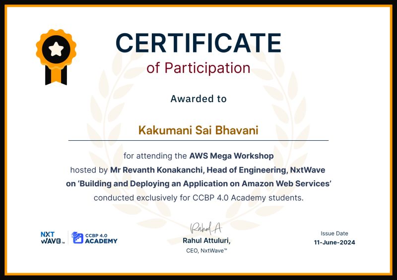Sai Bhavani Kakumani posted on LinkedIn Sai Bhavani Kakumani posted on LinkedIn