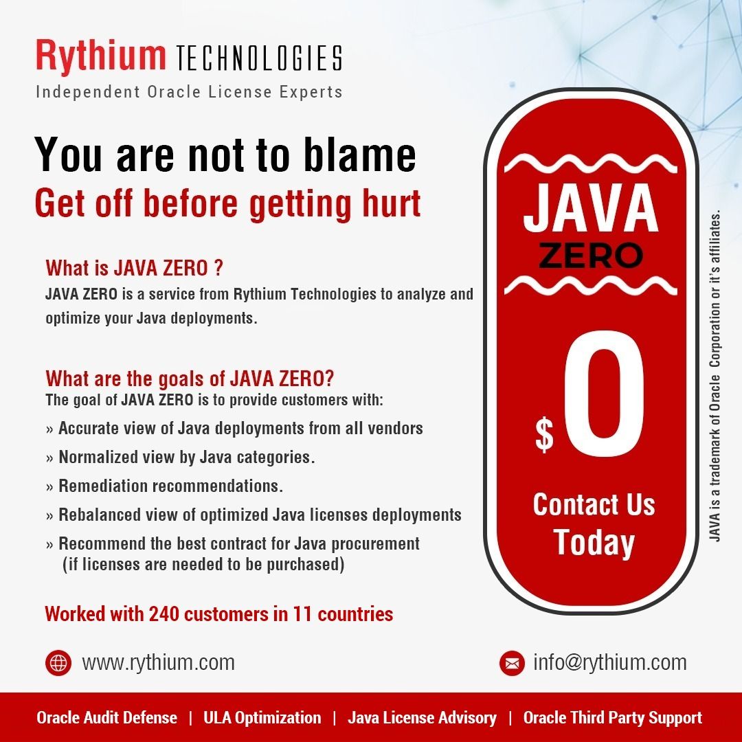 Rythium Technologies | Saving Oracle & Microsoft License Costs and ... Rythium Technologies | Saving Oracle & Microsoft License Costs and ...