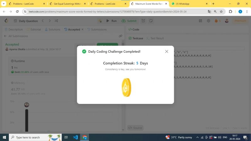 Aparna Shukla on LinkedIn: #coding #leetcode #continuouslearning # ... Aparna Shukla on LinkedIn: #coding #leetcode #continuouslearning # ...