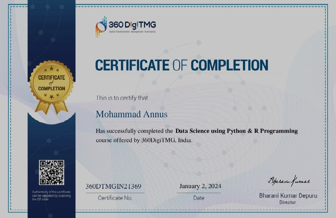 Mohammad Annus on LinkedIn: #datascience #careermilestone # ... Mohammad Annus on LinkedIn: #datascience #careermilestone # ...