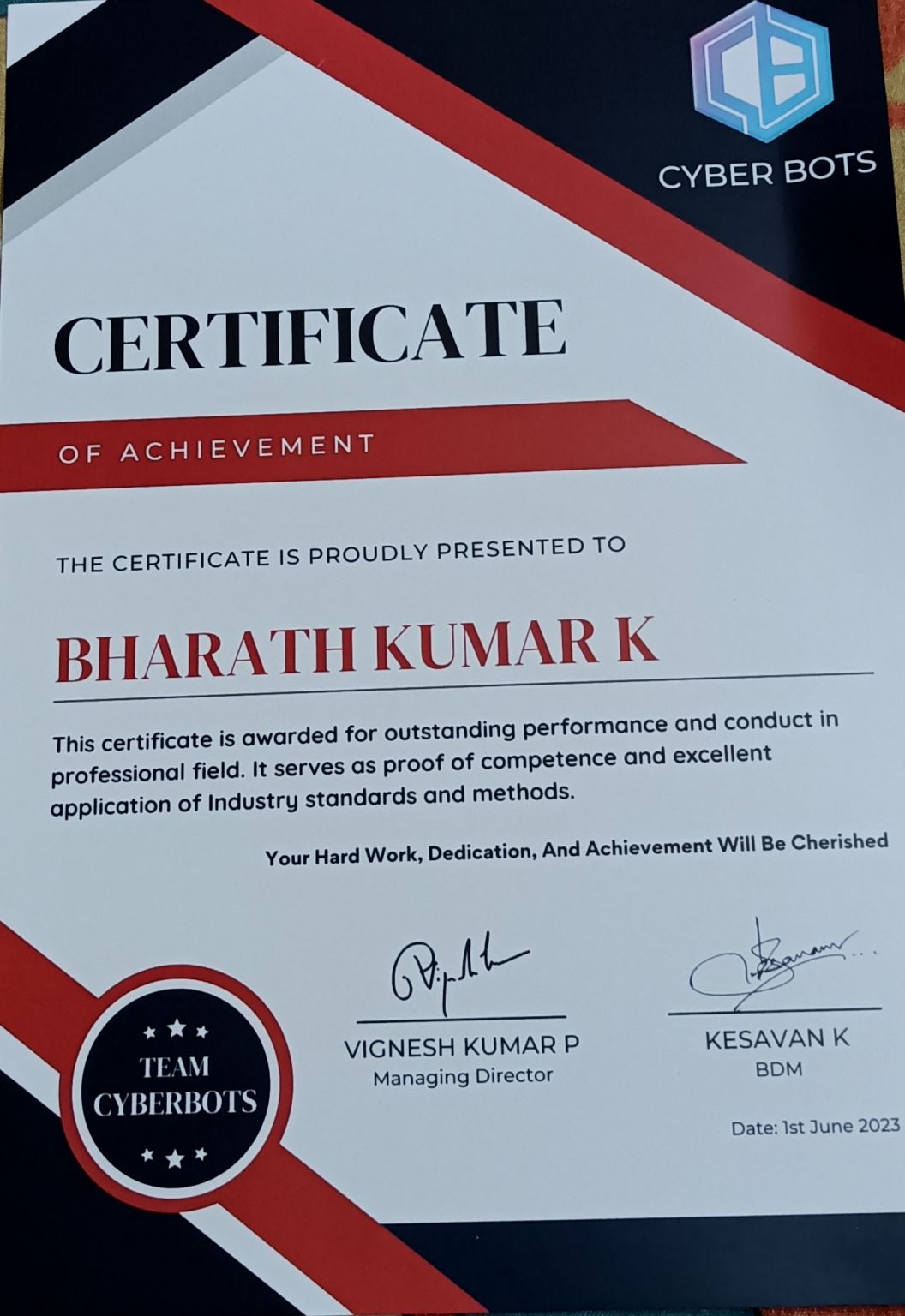 BHARATH KUMAR K on LinkedIn: Special Thanks for a Vignesh kumar pillai ... BHARATH KUMAR K on LinkedIn: Special Thanks for a Vignesh kumar pillai ...