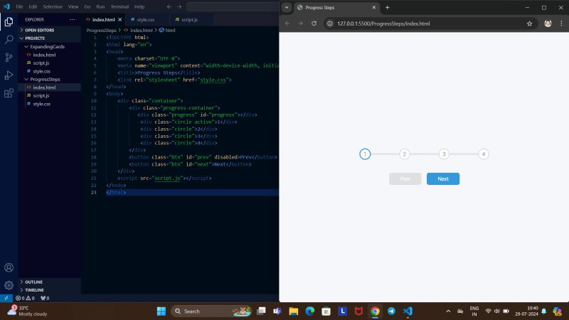 Ayush Kumar Dubey on LinkedIn: #progresssteps #webdev #webdevprojects Ayush Kumar Dubey on LinkedIn: #progresssteps #webdev #webdevprojects