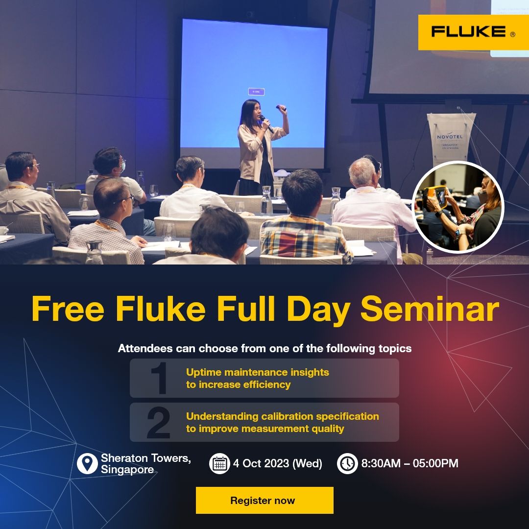 Fluke Calibration South East Asia on LinkedIn: The Fluke Seminar is ... Fluke Calibration South East Asia on LinkedIn: The Fluke Seminar is ...