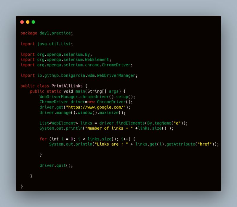 Sakthivel Nathan on LinkedIn: #selenium #java #automationtesting # ... Sakthivel Nathan on LinkedIn: #selenium #java #automationtesting # ...
