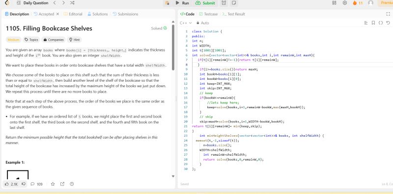 Khushi jain on LinkedIn: #leetcode #coding #problemoftheday #stay Khushi jain on LinkedIn: #leetcode #coding #problemoftheday #stay