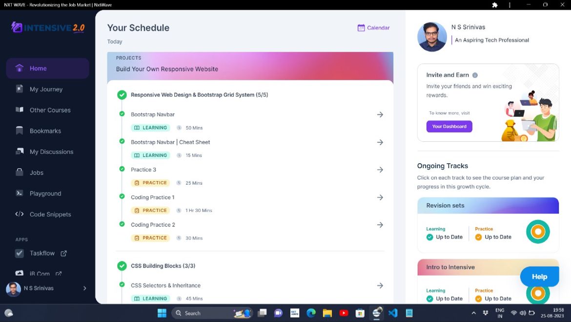 N S Srinivas Vanga on LinkedIn: #day4 #30daysofcodechallenge #bootstrap ... N S Srinivas Vanga on LinkedIn: #day4 #30daysofcodechallenge #bootstrap ...