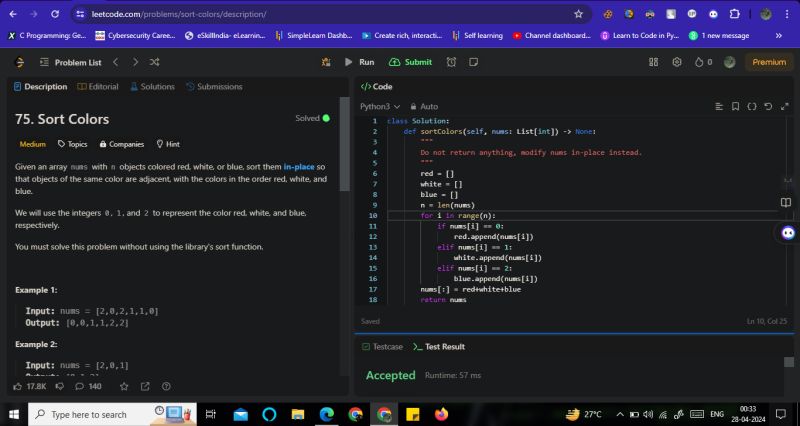 Akshat Srivastava on LinkedIn: #365daysofcode #leetcode Akshat Srivastava on LinkedIn: #365daysofcode #leetcode