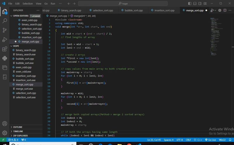 Jashandeep Kaur on LinkedIn: 4th Sorting method as Merge sort🕵️ Merge ... Jashandeep Kaur on LinkedIn: 4th Sorting method as Merge sort🕵️ Merge ...
