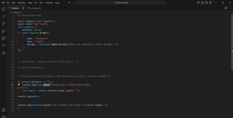 Muhammad Sami on LinkedIn: Creating a word counter in TypeScript has ... Muhammad Sami on LinkedIn: Creating a word counter in TypeScript has ...