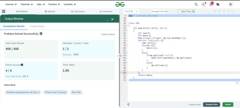 NITHIYA S on LinkedIn: #coding #algorithms #datastructures # ... NITHIYA S on LinkedIn: #coding #algorithms #datastructures # ...