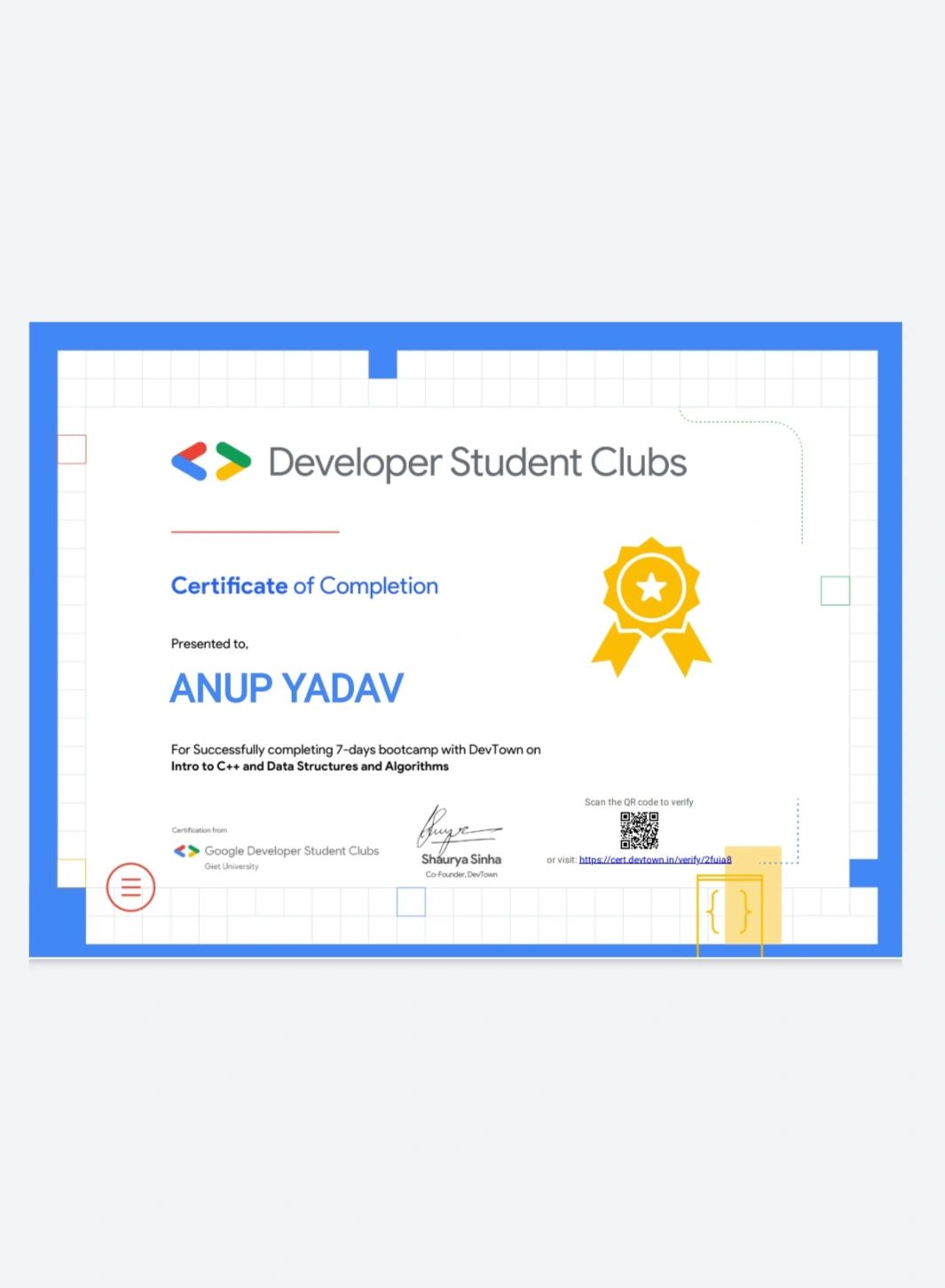 Anup Yadav on LinkedIn: #cplusplus #datastructures #algorithms # ... Anup Yadav on LinkedIn: #cplusplus #datastructures #algorithms # ...