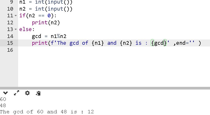 Manju Bashini on LinkedIn: #python #gcd #euclideanalgorithm #algorithm ... Manju Bashini on LinkedIn: #python #gcd #euclideanalgorithm #algorithm ...