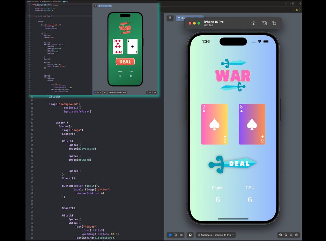 Amanda Helfer on LinkedIn: #codewithchris #wargame #swift #xcode # ... Amanda Helfer on LinkedIn: #codewithchris #wargame #swift #xcode # ...