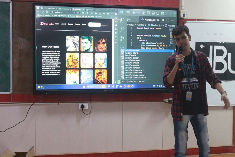 Hardik Malani on LinkedIn: #techtalks #html #css #reactjs #workshop Hardik Malani on LinkedIn: #techtalks #html #css #reactjs #workshop
