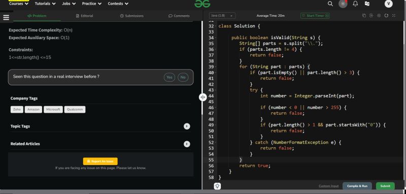 Vanshika Madnawat on LinkedIn: #geekstreak2024 #dsa #potd #gfg # ... Vanshika Madnawat on LinkedIn: #geekstreak2024 #dsa #potd #gfg # ...