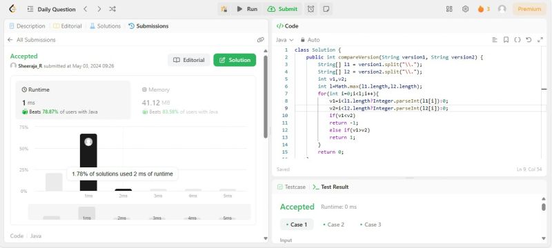Sheeraja R on LinkedIn: #30dayscodingchallenge #leetcode ... Sheeraja R on LinkedIn: #30dayscodingchallenge #leetcode ...