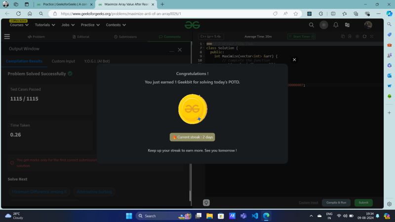 Abhijeet Singh Rawat on LinkedIn: #codingchallenge #day34 # ... Abhijeet Singh Rawat on LinkedIn: #codingchallenge #day34 # ...