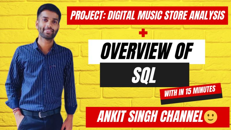 Learn SQL with my YouTube video | Ankit Singh posted on the topic ... Learn SQL with my YouTube video | Ankit Singh posted on the topic ...