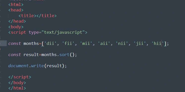 Divya Hc on LinkedIn: DAY-56 ๐To sort given arrays of strings in JS ๐To ... Divya Hc on LinkedIn: DAY-56 ๐To sort given arrays of strings in JS ๐To ...