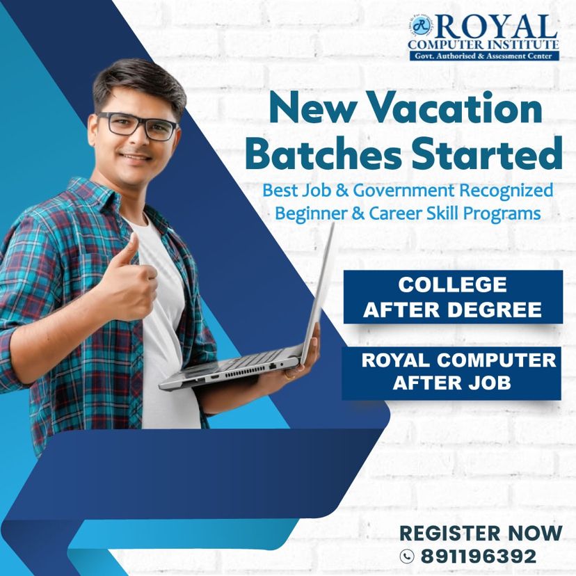 Royal Computer Institute Borivali on LinkedIn: #royalcomputerinstitute ... Royal Computer Institute Borivali on LinkedIn: #royalcomputerinstitute ...