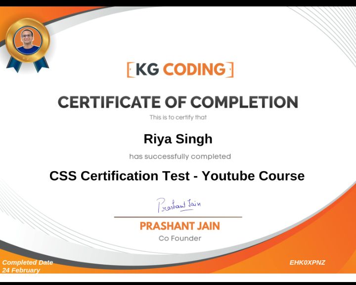 Riya Kumari on LinkedIn: #css #kgcoding Riya Kumari on LinkedIn: #css #kgcoding