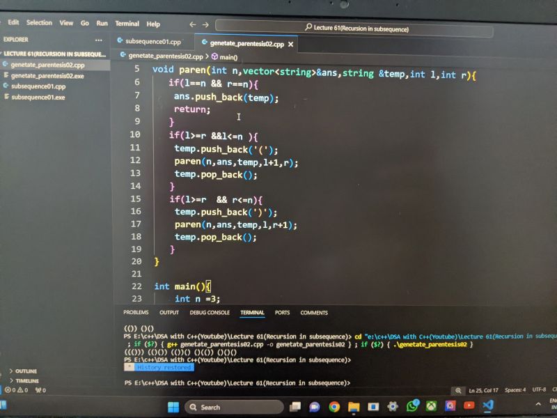 Nakul Parmar on LinkedIn: #weekend08 #dsa #cplusplus #recursion # ... Nakul Parmar on LinkedIn: #weekend08 #dsa #cplusplus #recursion # ...