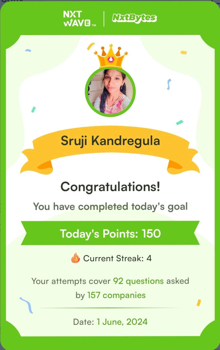 Sruji K on LinkedIn: #day #4thday Sruji K on LinkedIn: #day #4thday