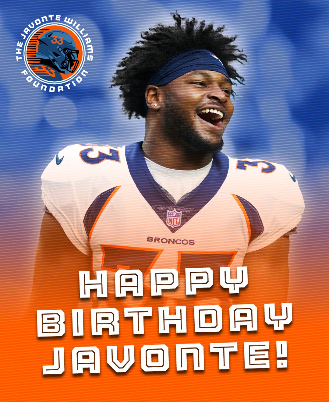 The Javonte Williams Foundation on LinkedIn: Happy Birthday to our ... The Javonte Williams Foundation on LinkedIn: Happy Birthday to our ...