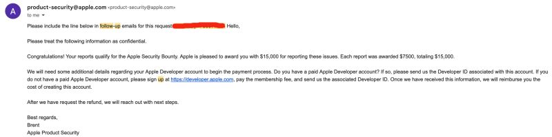 Mohd Haji on LinkedIn: #apple #bugbounty #security #informationsecurity ... Mohd Haji on LinkedIn: #apple #bugbounty #security #informationsecurity ...