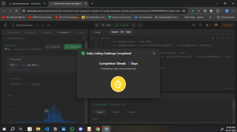Deependra Parmar on LinkedIn: #problemsolving #dsa #coding # ... Deependra Parmar on LinkedIn: #problemsolving #dsa #coding # ...