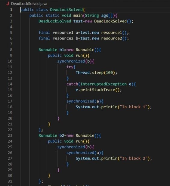 Sai Ganesh Ambati on LinkedIn: #day9 #java #deadlock #freshers # ... Sai Ganesh Ambati on LinkedIn: #day9 #java #deadlock #freshers # ...