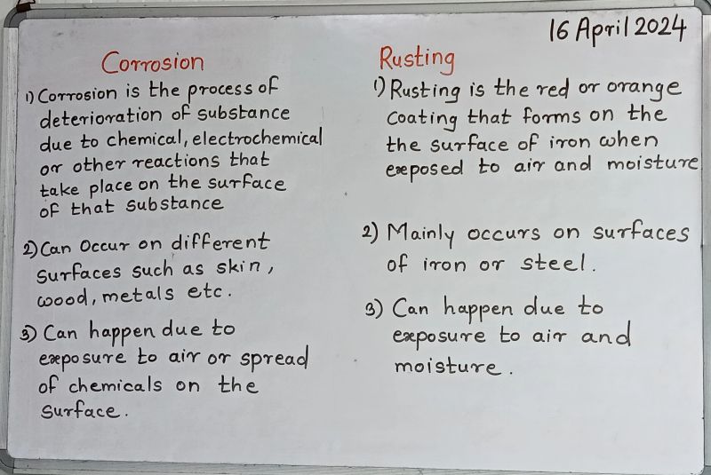 Ganesh Khalkar on LinkedIn: Corrosion Vs Rusting... Ganesh Khalkar on LinkedIn: Corrosion Vs Rusting...