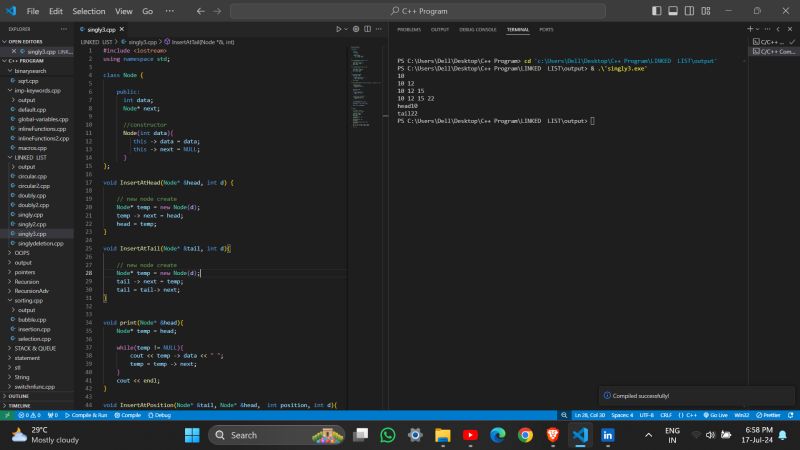 Manish Kumar on LinkedIn: #cpp #dsa #algo #coding #linkedlist # ... Manish Kumar on LinkedIn: #cpp #dsa #algo #coding #linkedlist # ...