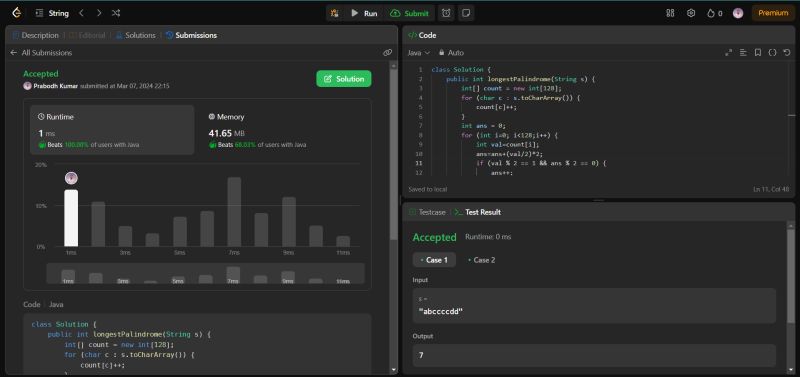 Prabodh Kumar on LinkedIn: #100daysofcode #leetcode #dsa #java ... Prabodh Kumar on LinkedIn: #100daysofcode #leetcode #dsa #java ...