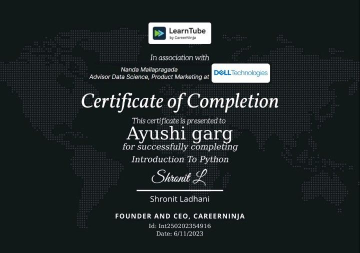 Ayushi Garg on LinkedIn: #coding Ayushi Garg on LinkedIn: #coding